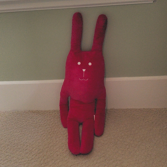 Craftholic | Toys | Hot Pink Plush Rabbit Craftholic | Poshmark